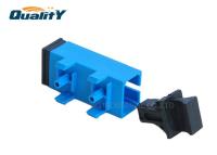 China SX SM Simplex Singlemode SC UPC plastic coupler Fiber Optic Adapter for sale
