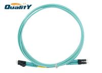 China LC Duplex Connector Optic Fiber OM3 Patch Cord Customized Length for sale