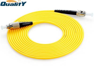 China Único cabo de remendo ótico da fibra do PVC LSZH do núcleo G652D G657A à venda