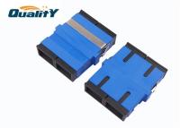 China SC UPC Single Mode Duplex without flange Fiber Optic Adapter Coupler For oem ftth solution for sale