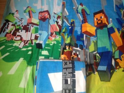 China 28''*53'' Minecraft JJ Creeper JJ Boy Bath Towel Summer Beach Towel Minecraft Beach Towel for sale