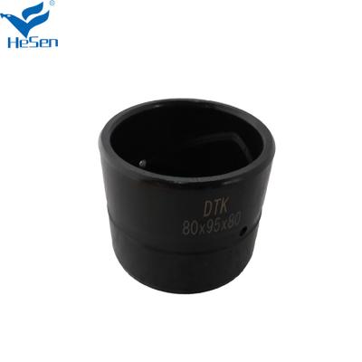 Cina cespugli neri d'acciaio di Bucket Bushing 40cr dell'escavatore di 80x95x80 millimetro per l'escavatore Bucket in vendita