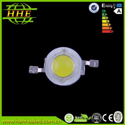 China High brightness 1W high power LED , 140lumen - 150 lm white LED emitter for sale