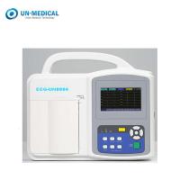 China UN8006 Portable 6-Channel ECG Machine Touch Screen 12-Lead 80mm Thermal Printer for sale