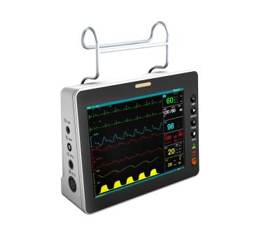 Chine OIN de la CE machine de surveillance patiente de 8 pouces dans l'OEM de sortie d'ICU Anolog à vendre