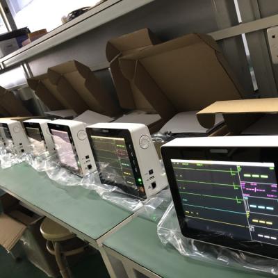 Chine OIN de la CE machine de surveillance patiente de 8 pouces dans l'OEM de sortie d'ICU Anolog à vendre