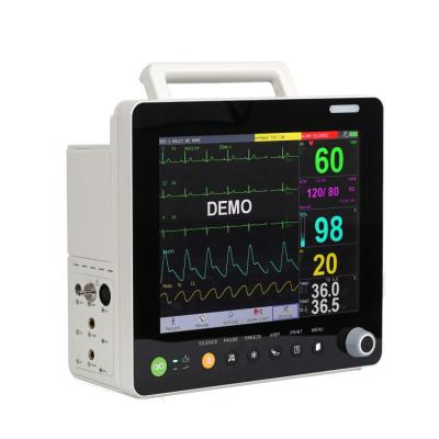 Chine Moniteur patient tenu dans la main Vital Signs Anestheisa Monitor pour l'usage animal avec l'écran d'AG/printer/touch à vendre