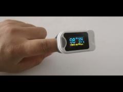 Color OLED Fingertip Pulse Oximeter FDA Approved