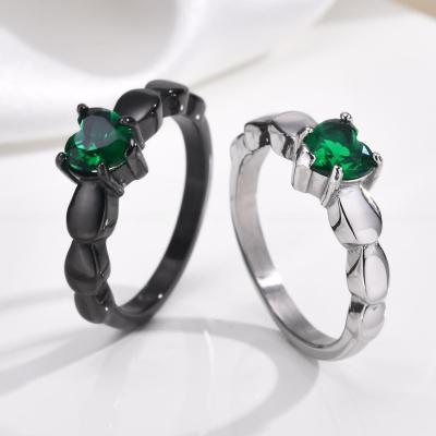 Китай Настройка канала вкладывание CZ кольца из нержавеющей стали 18K позолоченные для помолвки продается