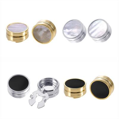 China Pearl Shell Inlay Men'S Button Covers for Wedding Attire for sale