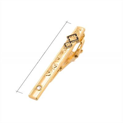 Cina Invisibile inserimento inserimento di graffette maschili clip bar con IP oro rivestimento smalto al forno in vendita