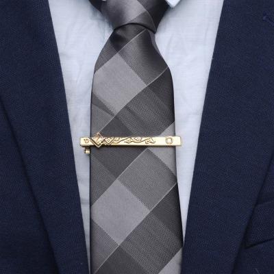 Cina Invisibile inserimento inserimento di graffette maschili clip bar con IP oro rivestimento smalto al forno in vendita