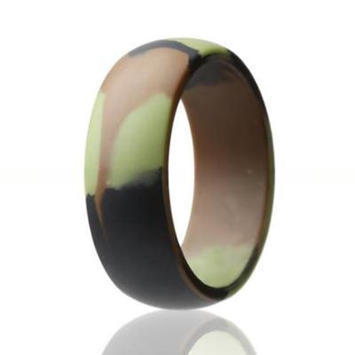 China Banda de Borracha de Silicone para Ajuste de Canal Geométrico 8mm para Esportes ao Ar Livre e Montanhismo à venda