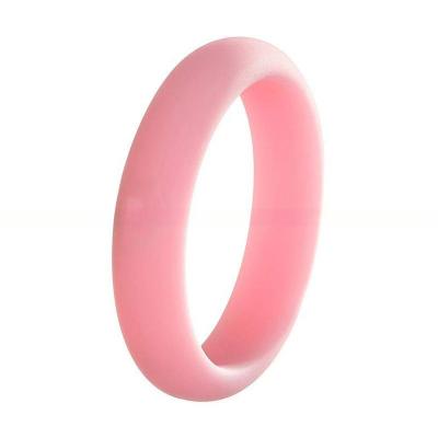 Cina Anelli di silicone traspiranti da 5 mm per le donne anniversario di matrimonio in vendita