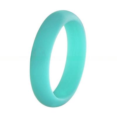 Cina Anelli di silicone traspiranti da 5 mm per le donne anniversario di matrimonio in vendita