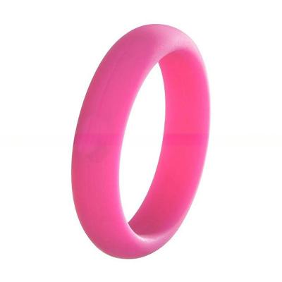 Cina Anelli di silicone traspiranti da 5 mm per le donne anniversario di matrimonio in vendita