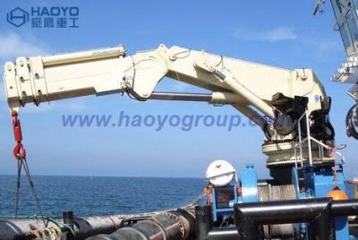 China Direct manufacturer for marine knuckle boom crane for cargo ship/supply ship/barge carrier for sale