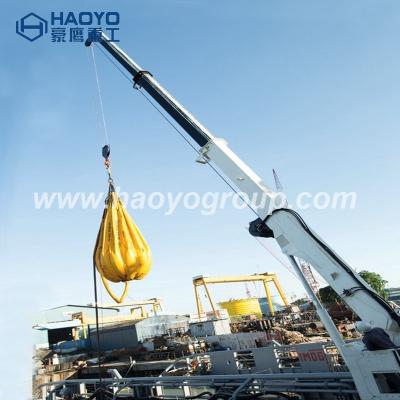 China Hydraulic Knuckle or Telescopic Boom Crane Marine Ship Deck Crane For Sale for sale
