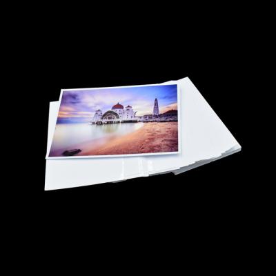 Cina A4 parteggiato doppio 8.5x11 ha fuso la carta rivestita della foto in vendita