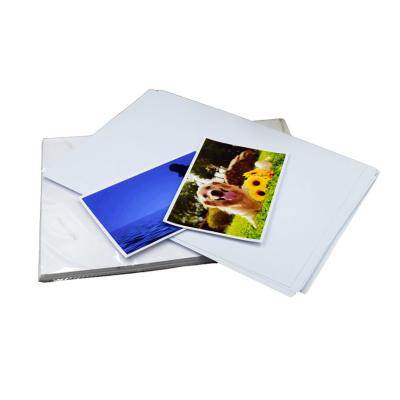 China Glanzende 180gsm 210x297mm het Dubbele Document van de Kantenfoto Te koop