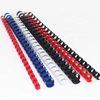 China PVC 21 Rings 250mic Plastic Comb Binding For notebook for sale