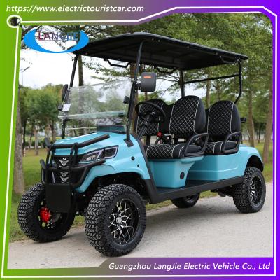 China Mini Novo Produto Bateria Elétrica Autocarro Turístico Golf 4 lugares Carrinho Elétrico de Golf for sale