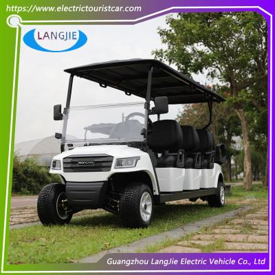 Китай Производство 48 Вольт Клуб Автомобиль Клуб Автомобиль Президентский 8-местный Гольф Карт Мотор AC для курорта продается