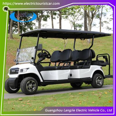 China Carrinho de Golf Club Carro 6 Passageiro Com Bateria Seca Carro Elétrico Carrinho de Golf Para Multi 8v * 6pcs for sale
