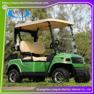 China Carro de Golf Club Elétrico de 2 lugares com motor AC 48V 4KW Carro de Golf de baixa velocidade for sale