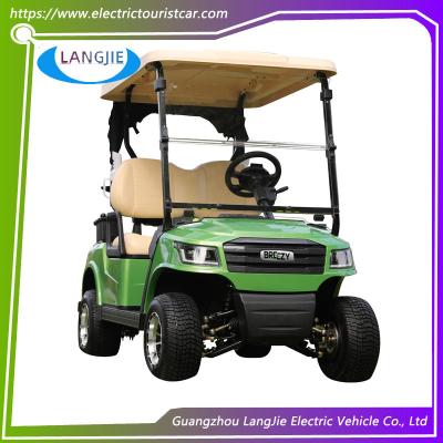 China Carrinhos de golfe elétricos de 2 lugares poderosos Veículos elétricos de baixa velocidade com motor AC for sale