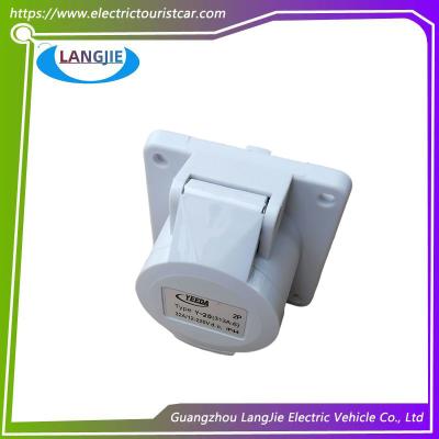 Cina Marshell Electric Sightseeing Car 220V AC Power Connector Y-20 Per Club Golf Cart Parti in vendita