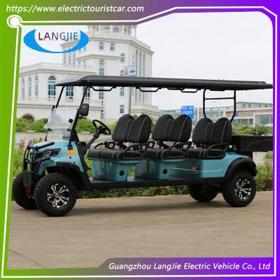 China Motor personalizado 5KW Bateria Potência 40KM Max.speed levantado off-road Carros de golfe elétricos for sale