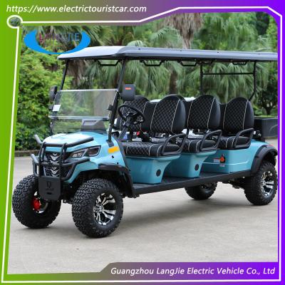 China Customizado 48 Volt 6 Seat Street Legal Golf Carro Elétrico Safty Usado Para Crianças for sale