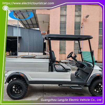 China AC Controller Electric Utility Carts Dry Battery Powered Utility Vehicles For Park for sale