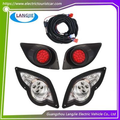 China Yamaha G29 Driver Carrinho de golfe elétrico LED Faros dianteiros e traseiros Acessórios à venda