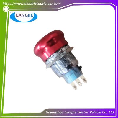 China Mushroom Head Button Stainless Steel Marshell Electric Sightseeing Car For Use for sale