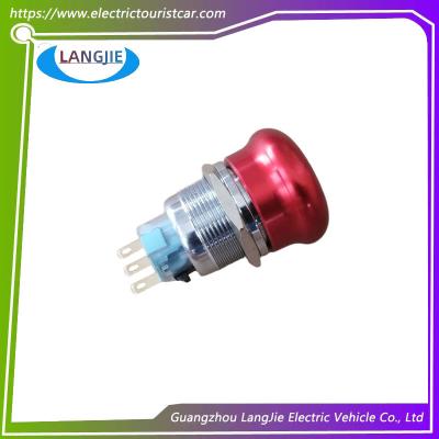 China Four Wheel Electric Sightseeing Car Marshell Emergency Stop Button Switch Accessories for sale