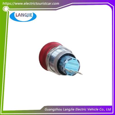 China Four Wheel Electric Sightseeing Car Marshell Emergency Stop Button Switch Accessories for sale
