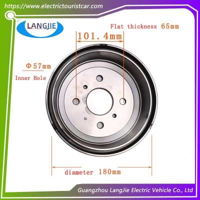 中国 Marshell Four-Wheel Electric Sightseeing Patrol Car 180 Type Brake Drum 販売のため