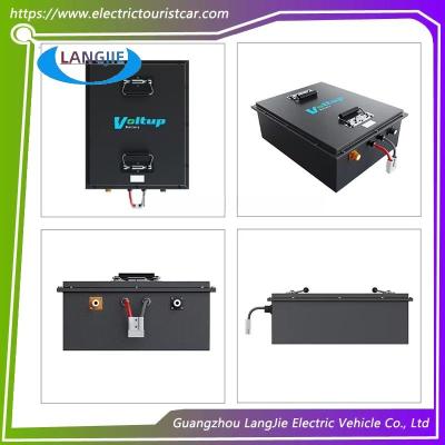 China 48V High-Capacity Lithium-Ion Battery EZGO Golf Cart for sale