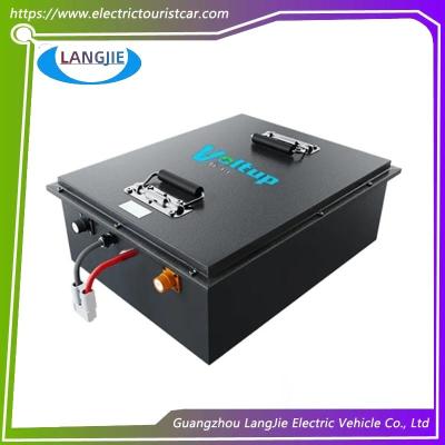 China 48V Lithium Battery EZGO Golf Cart Battery 51.2V 105Ah for sale