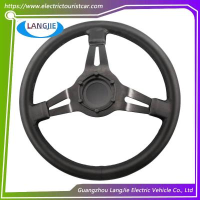 China Golf Cart Club Car DS Black Round Steering Wheel Black for sale