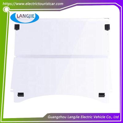 China Parabrisas plegables transparentes/de color para carros de golf EZGO en venta