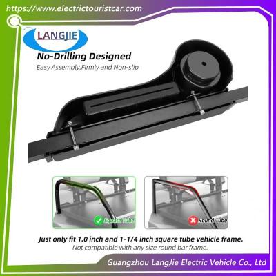 China Apoyabrazos trasero para carrito de golf con portavasos y soporte para teléfono en venta