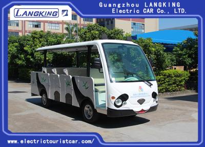 Chine La voiture électrique de navette de 14 Seater équipée du choc efficace absorbent avec la porte à vendre