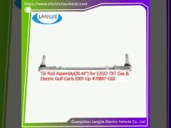 Tie Rod Assembly ((26.44'') voor EZGO TXT Gas & Electric Golf Carts 2001-Up #70897-G02