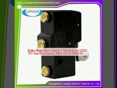 Rempedaal Micro Switch 3 Terminal voor EZGO TXT Gas And Electric (1965-UP) # 10606-G1