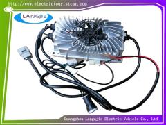 72V インテリジェント リチウム電池充電器 水性 HXHF-7215MCW-V1.5 マーシェルゴルフカート用