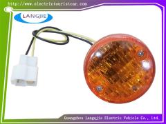12V cirkelvormig remlicht blokkeerplaat staartlicht EAGLE Sightseeing Car Tail Signal Light Parts