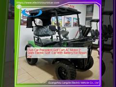 2 zitplaatsen Star Electric Golf Cart AC Motor Electric Passenger Bus met CE-goedkeuring voor een vakantiewagen